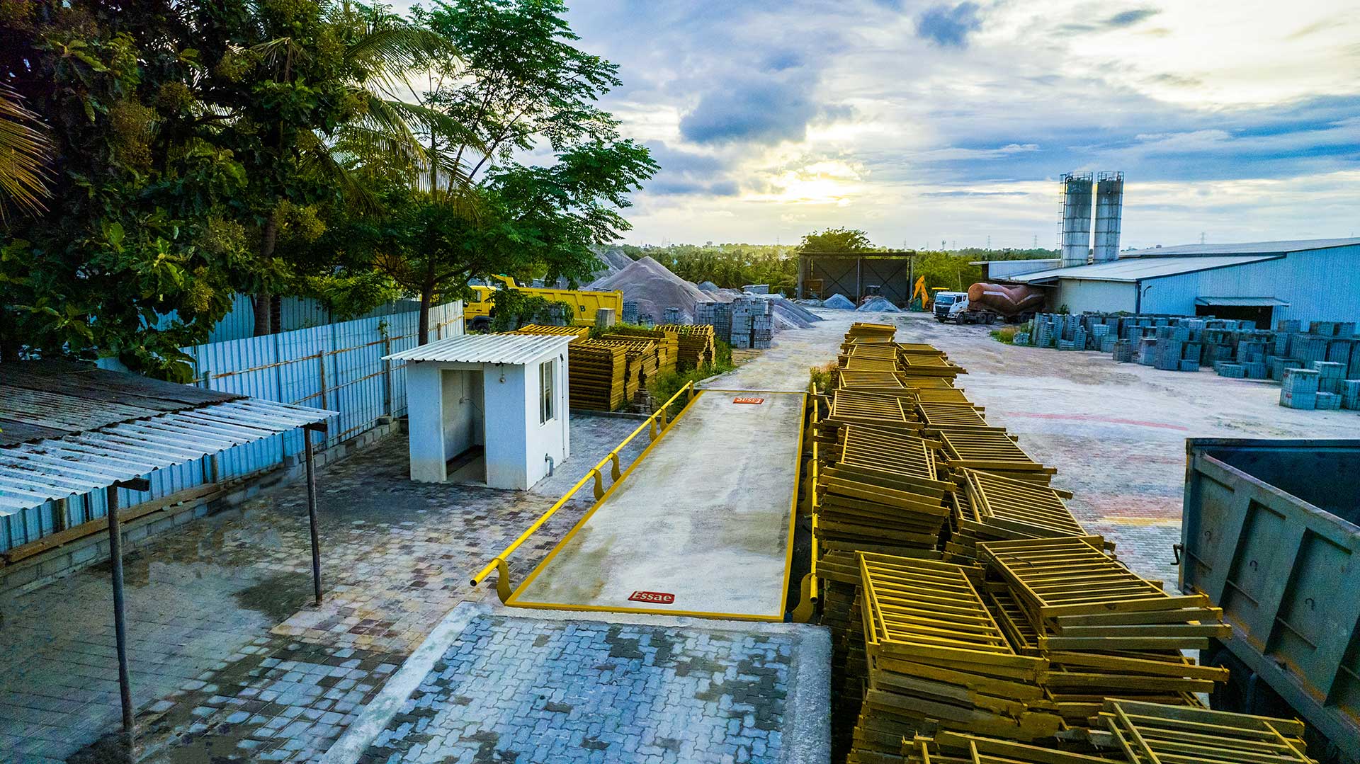 Weighbridge Solutions for Ready Mix Concrete & Building Materials
